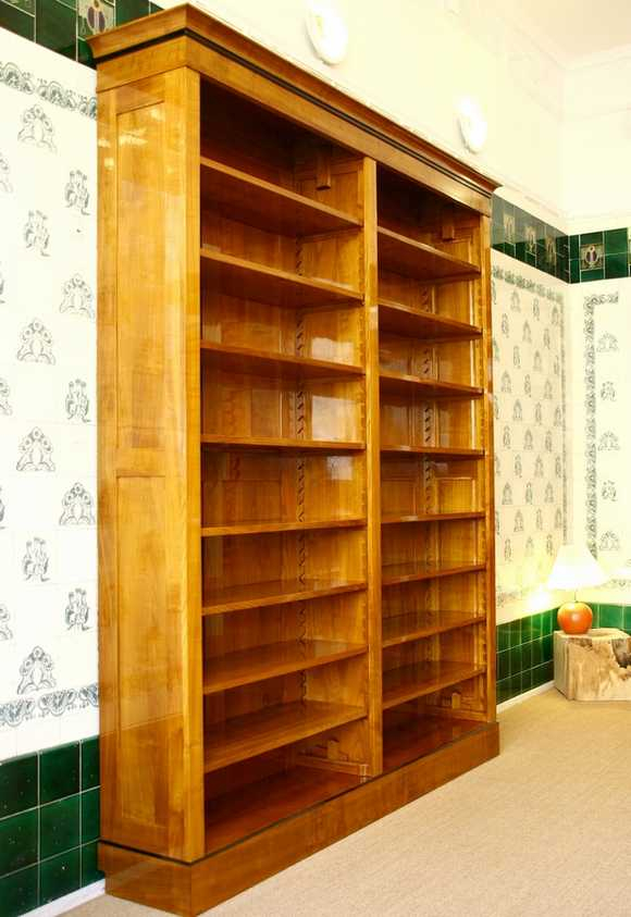 Bücherregal Kirsche massiv Holz Regal Kirsche Biedermeierstil DOPPLER49 ...